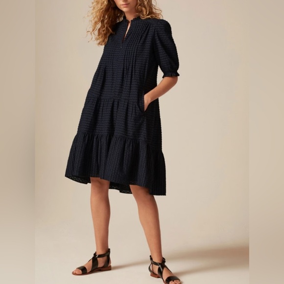 ME+EM | Dresses | Meem Jacquard High Neck Swing Dress 6 | Poshmark